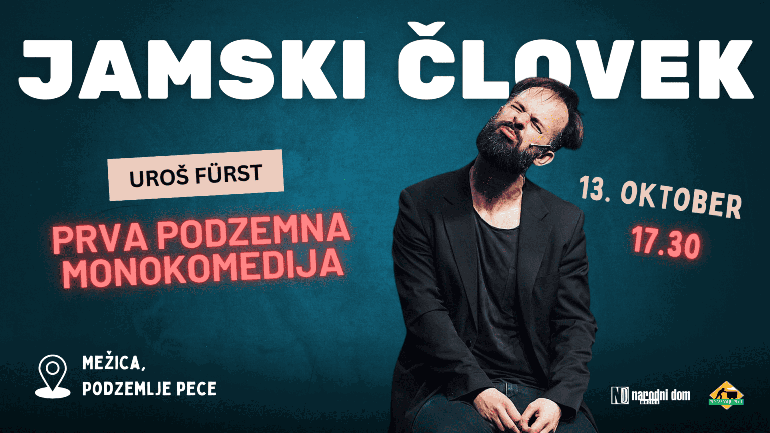 V Podzemlje Pece prihaja največja gledališka uspešnica za odrasle v ...